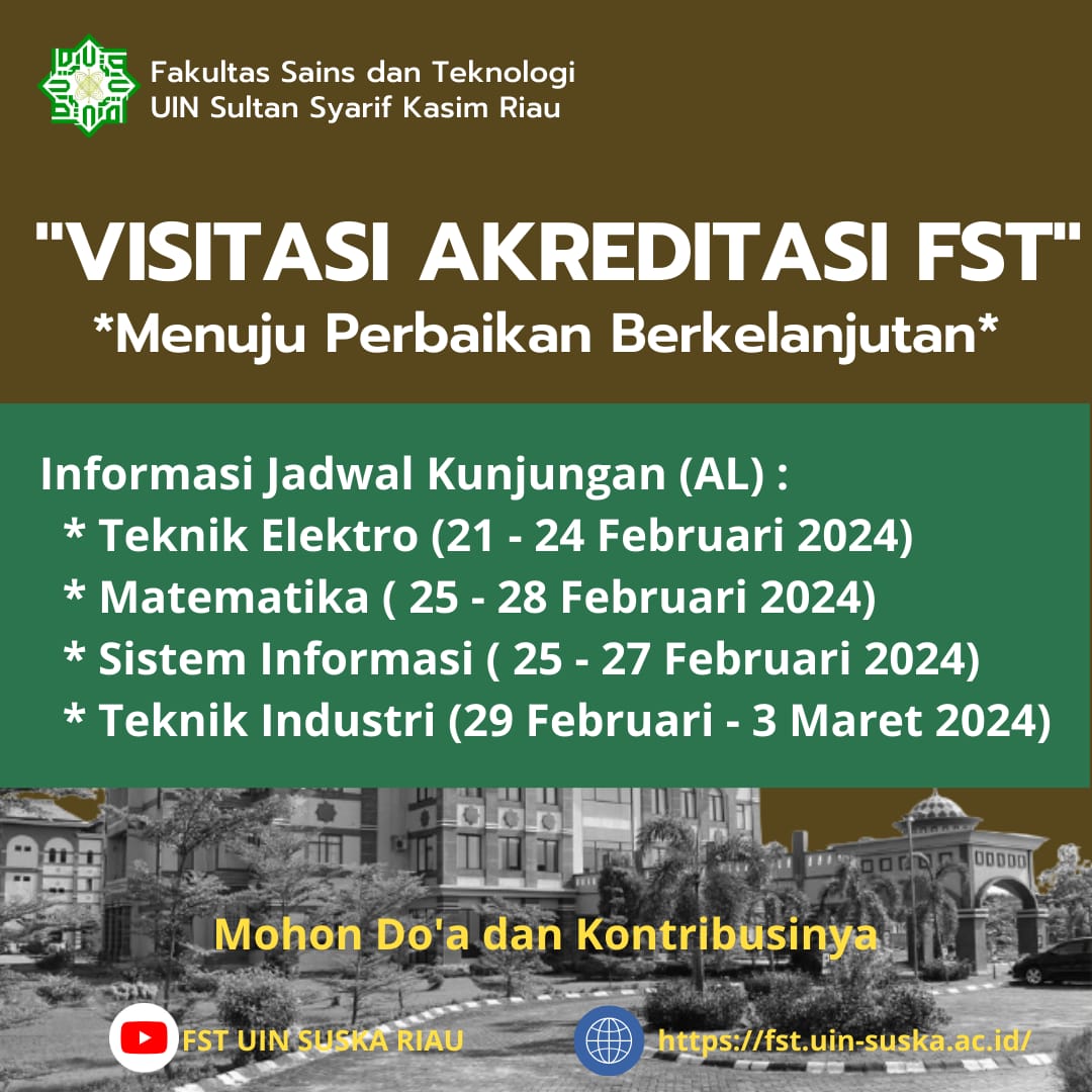 Mohon Doa Restu dan Kontribusinya Visitasi Akreditasi Program Studi di ... Mohon Doa Restu dan Kontribusinya Visitasi Akreditasi Program Studi di ...